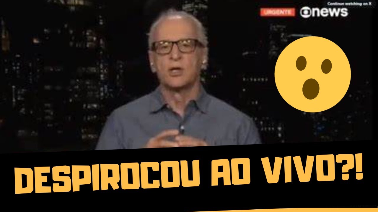 JORGE PONTUAL DESPIROCOU AO VIVO NA GLOBO NEWS?! - YouTube