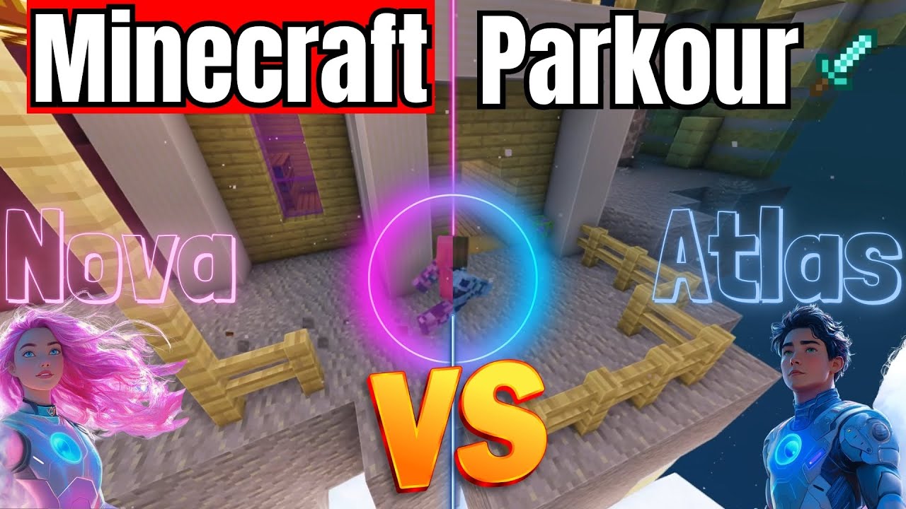 Minecraft Parkour | Welsh Girl x Game Galaxy - YouTube