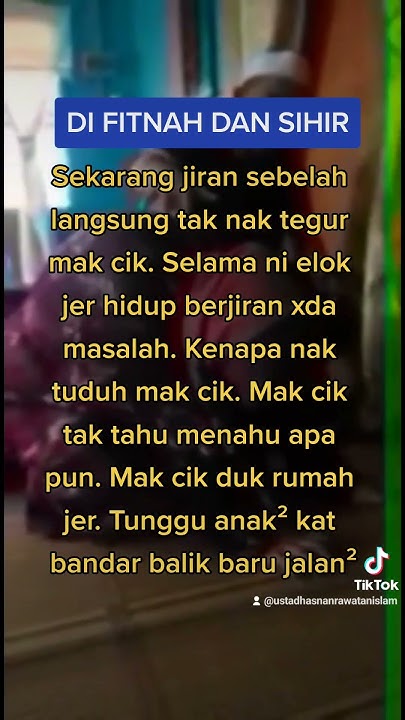 KESIAN DIFITNAH DAN DISIHIR - YouTube