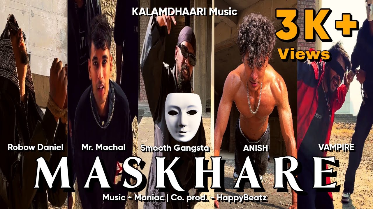 MASKHARE (official music video) | prod. by Maniac | The KALAMDHAARI ...