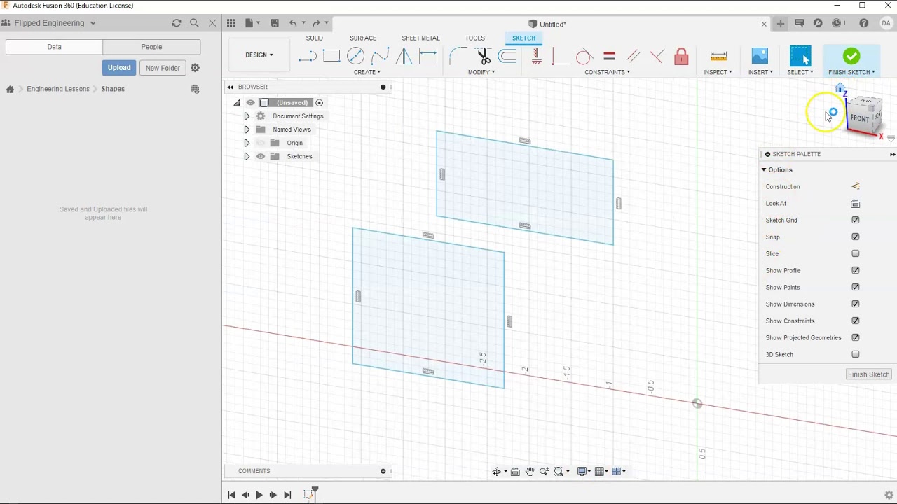 Navigating Fusion 360 - Creating a Save Folder Correctly - YouTube