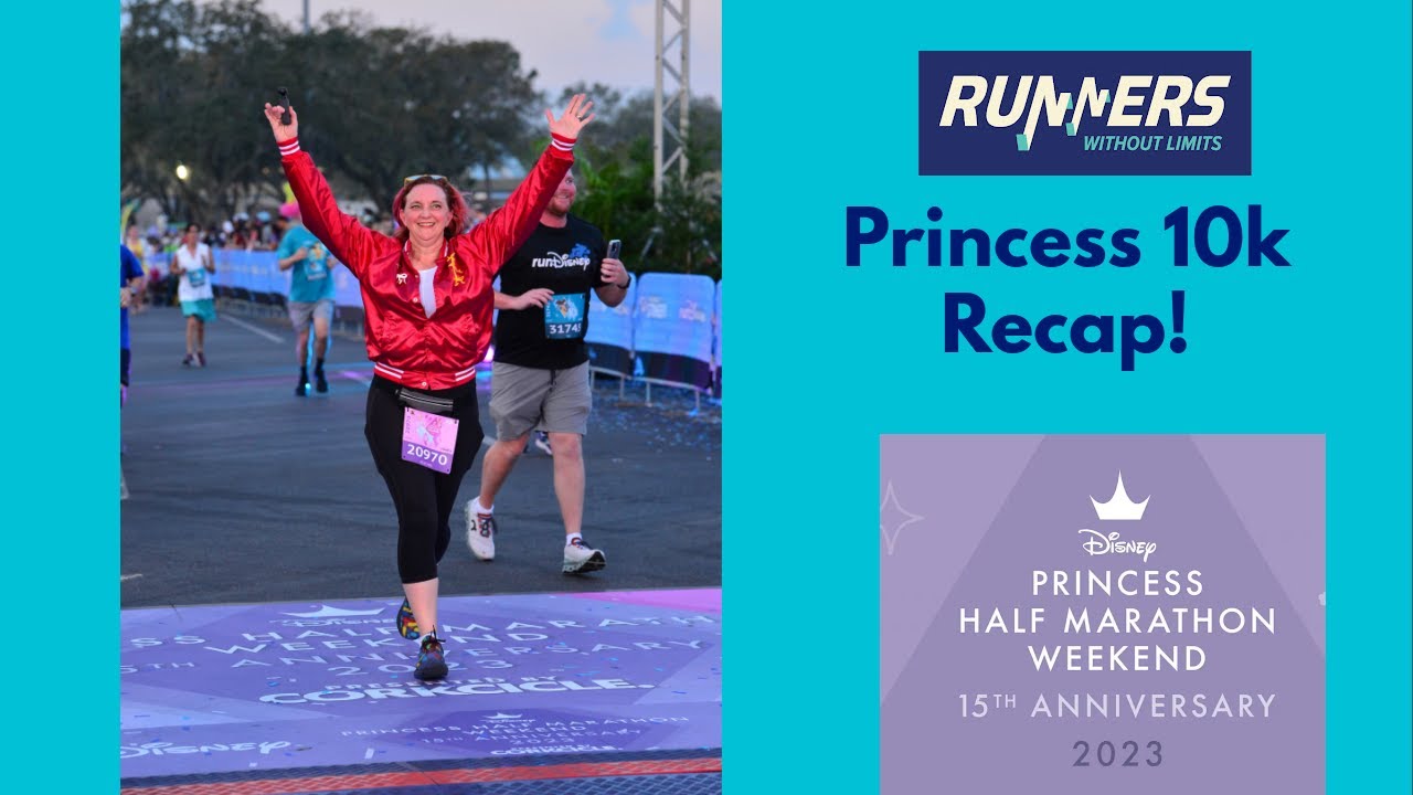 RUNDISNEY 2023 PRINCESS 10K RACE RECAP - YouTube
