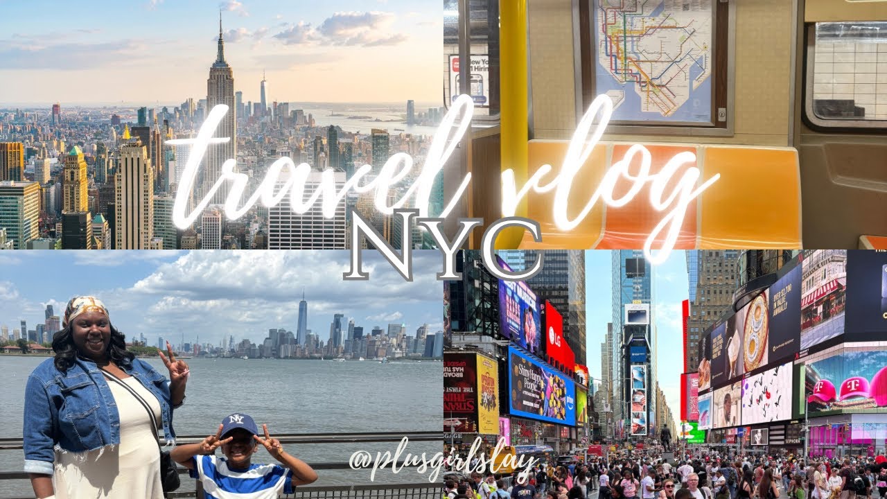 NYC Travel Vlog | Aquarium, Coney Island , Tours & Time Square ...