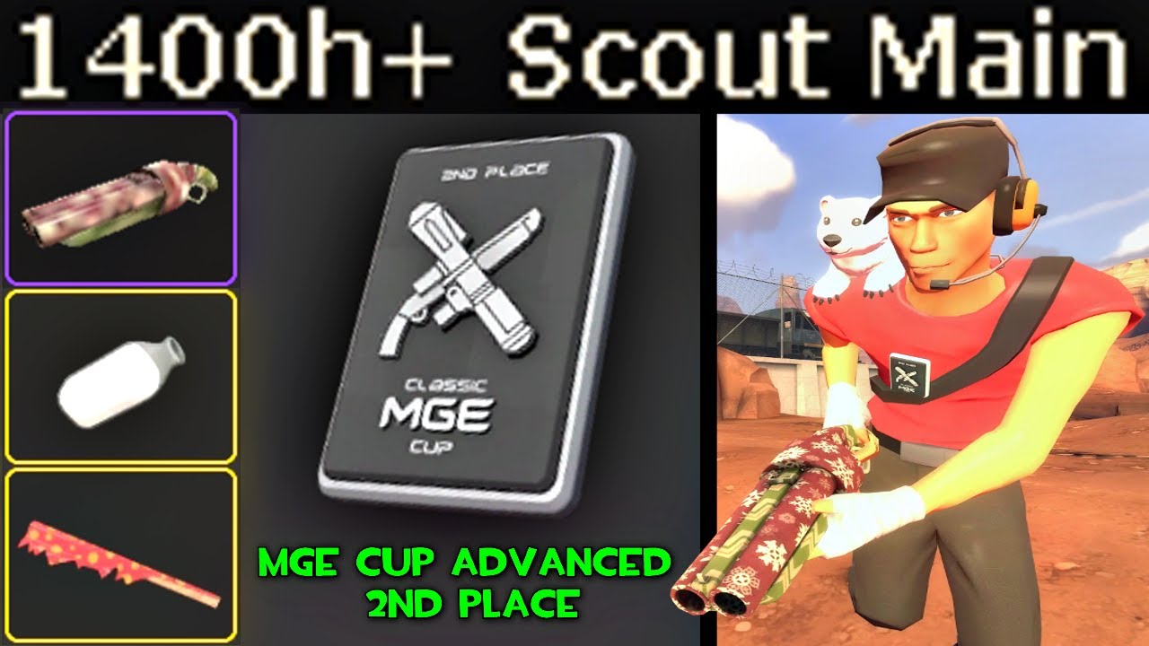 MGE Scout Plays Casual🔸(1400+ Hours Experience TF2) - YouTube