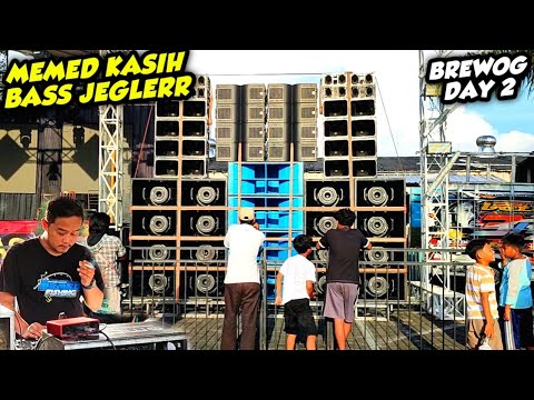 JOS JIS‼️BREWOG AUDIO DAY 2 MEMED KASIH BASS JEGLERR DI DIRA KENCONG ...