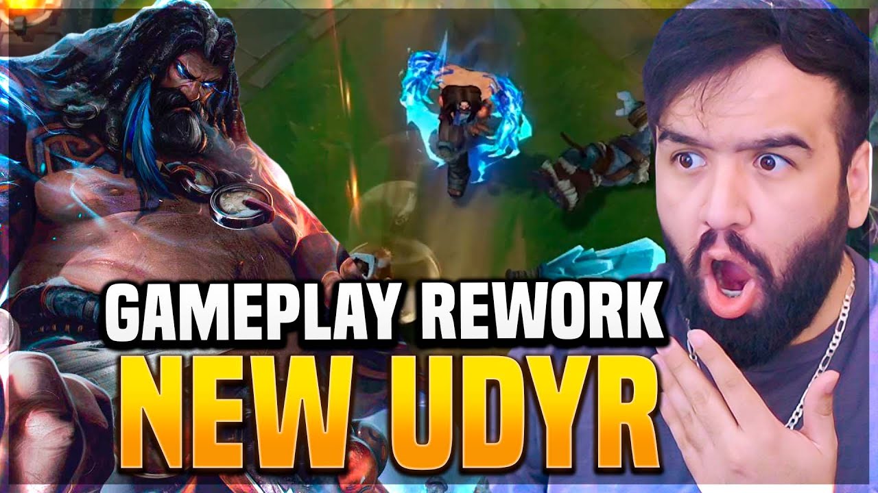 🔥 GAMEPLAY REWORK DE UDYR! SU NUEVA E LO HACE IMPARABLE! | League of ...