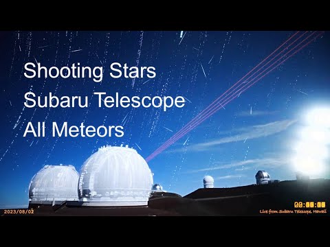 Subaru - all meteor frames stacked blend_mode 'LIGHTEN'. - YouTube