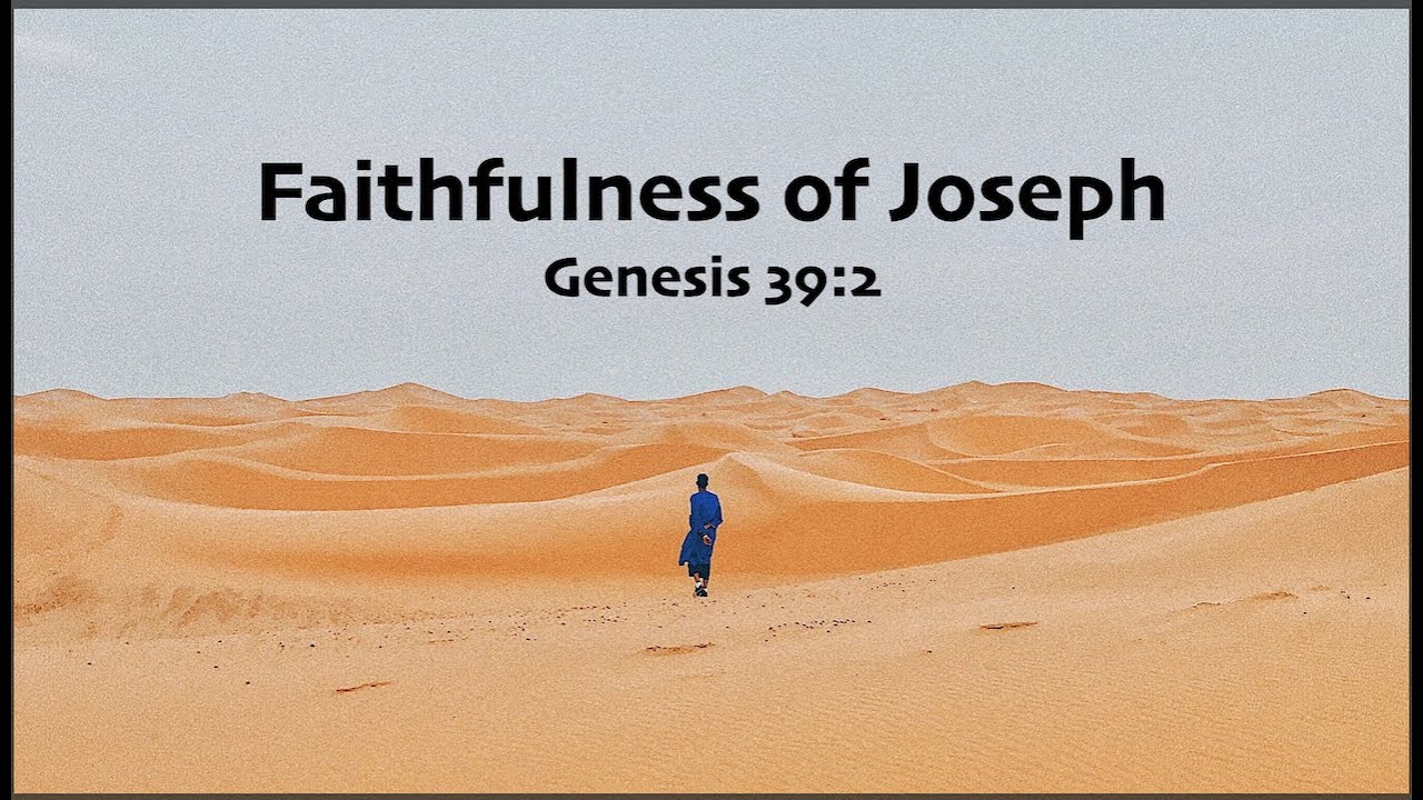 Bro. Dean Bevans Jr. - Faithfulness of Joseph (July 12, 2020) - YouTube