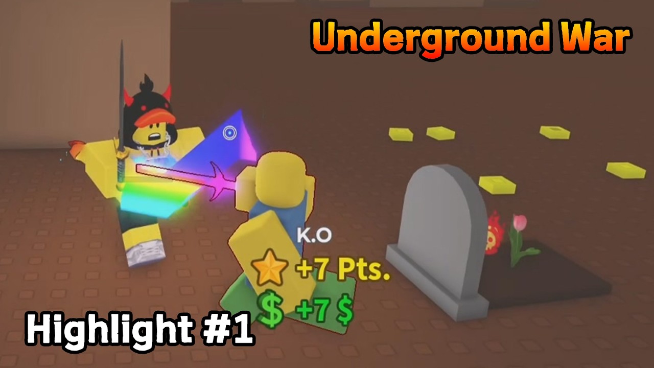 Underground War 2.0 ⚔️ Highlight 1 [Walkthrough] Roblox Gameplay - YouTube