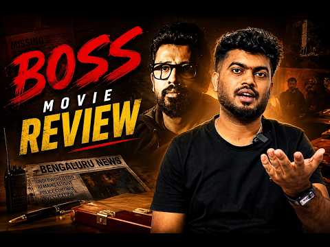 Boss Movie Review | Thanush | V lava | Vanditha Gowda | name is madhu
