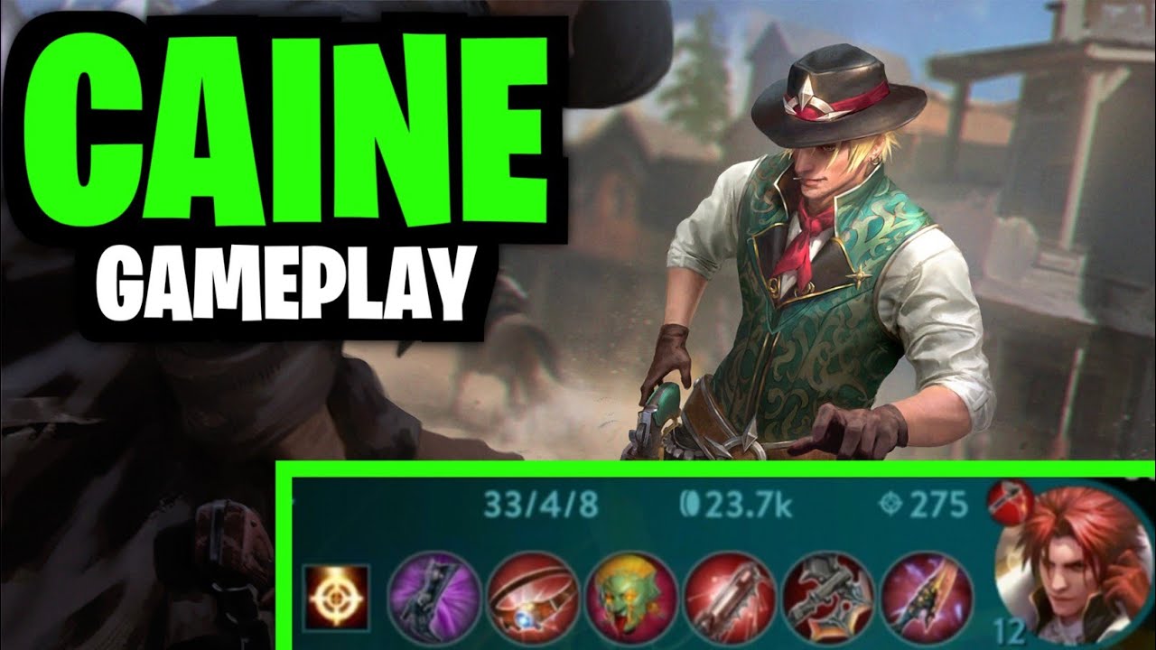 CAINE BOT LANE - HYPER CARRY WITH BAPTIS | VAINGLORY 5V5 | - YouTube