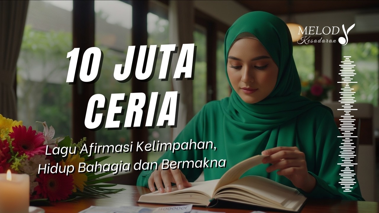 💰 10 JUTA CERIA - Lagu Afirmasi Uang Penuh Cinta | Manifestasi Uang 10 ...