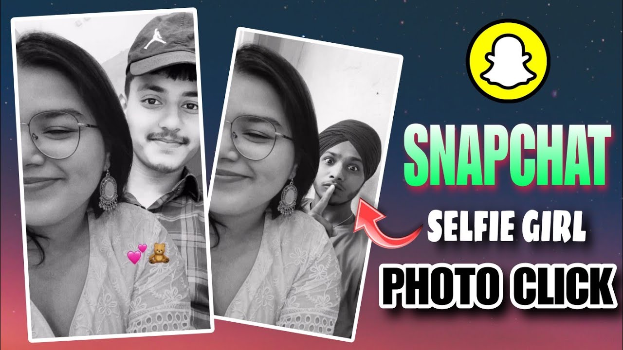 Selfie Girl Snapchat Filter || Selfie Girl Reels Photo Video Editing ...