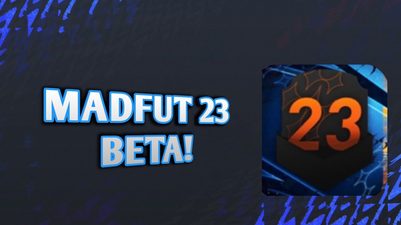 HUGE MADFUT 23 NEWS!!!- (MadFut 23 Beta) - YouTube