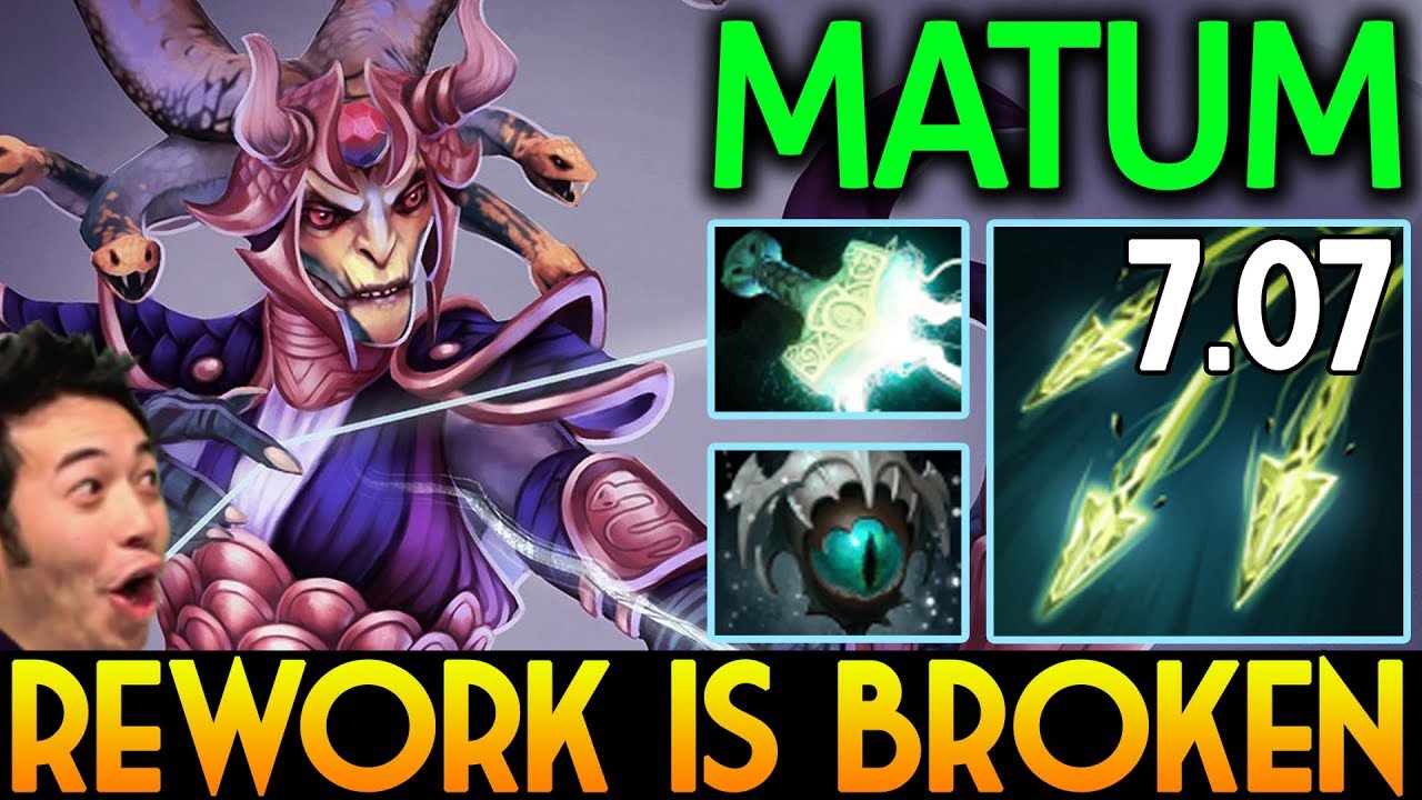 MATUMBAMAN Dota 2 7.07 New Split Shot Rework | WHAT IS THIS DAMAGE ...