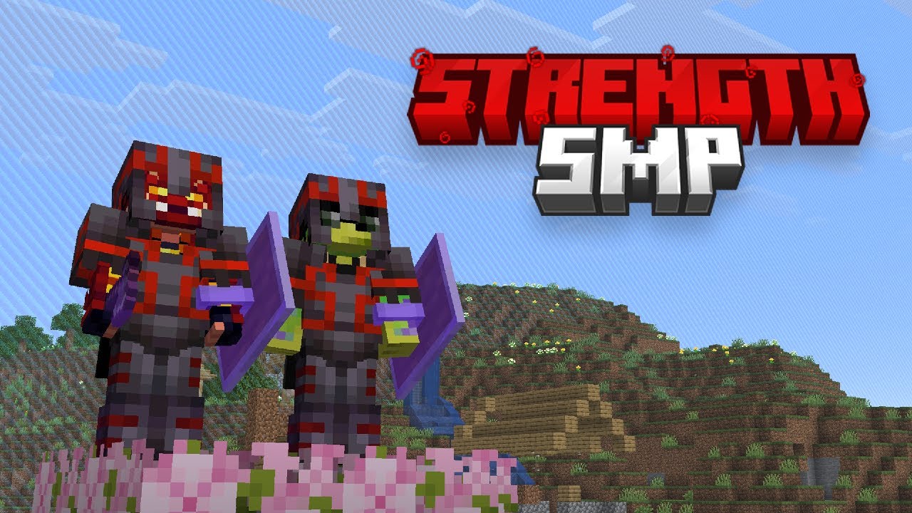 Becoming the Most Stacked Team on Strength SMP * - YouTube