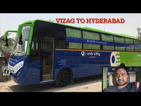 Intercity smart bus/ Vizag to Hyderabad - YouTube