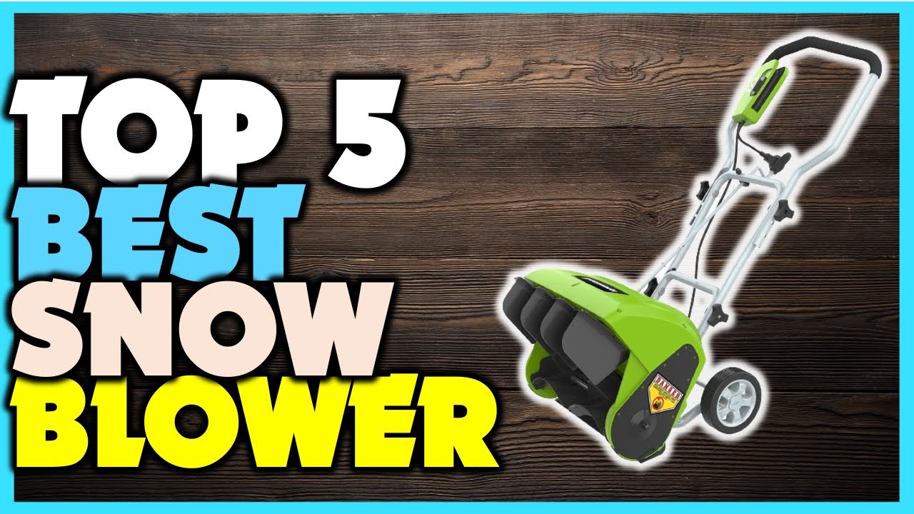 🔶 Best Snow Blower 🏆 Conquer Winter's Wrath with These Top Picks! - YouTube