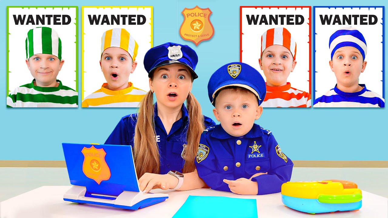 Oliver Opened His Own Police | Police Challenge Begins NOW! - YouTube