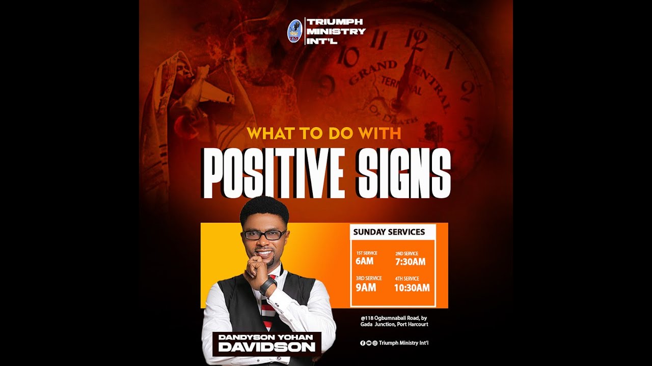 What To Do With Positive Signs Pt 2 - YouTube