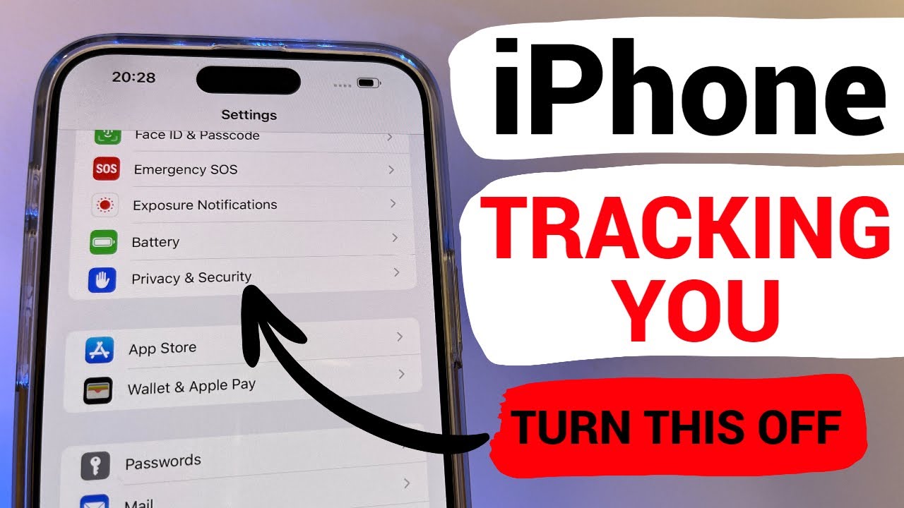 iPhone TRACKING YOU TURN THIS OFF - YouTube