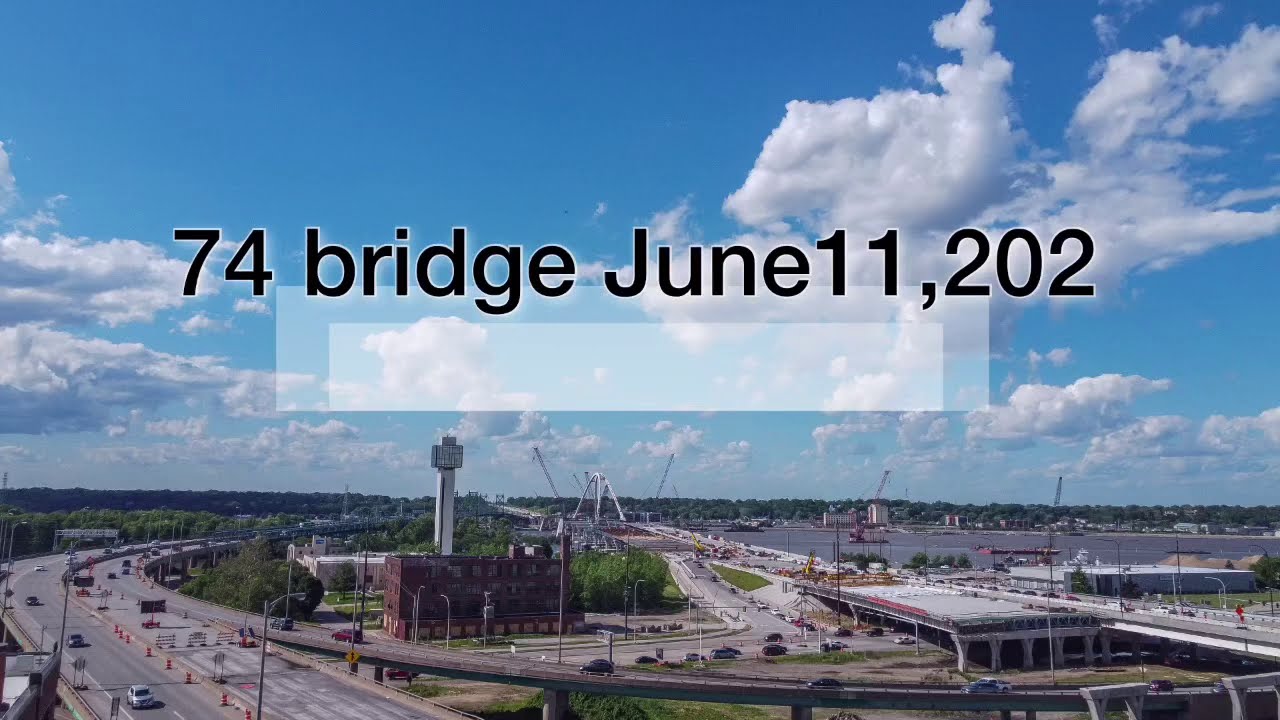 74 Bridge, Davenport, IA Construction - YouTube