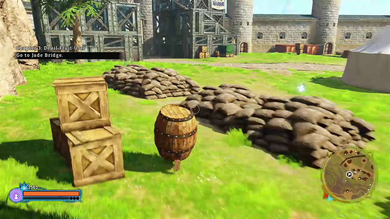 Luffy Running in a Barrel (One Piece - World Seeker) - YouTube