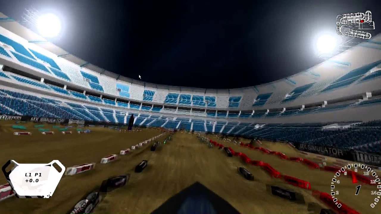 Mx Simulator - Sx Toronto 2012 - Kawasaki KX 250F - YouTube