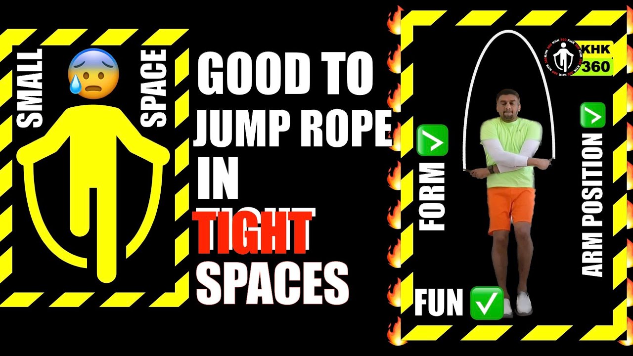BENEFITS of Jumping Rope in TIGHT Spaces or SMALL SPACES - Jump Rope ...