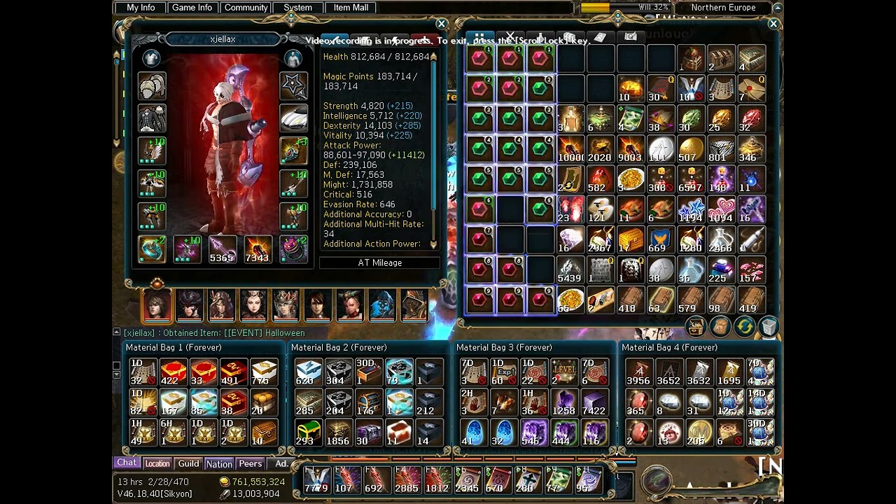 Event Spooky Accessories Selection Box - Atlantica online - YouTube