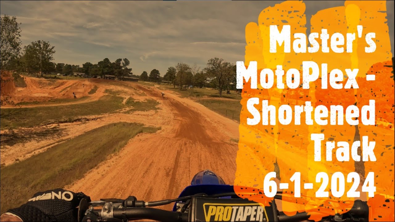 Masters MotoPlex on 2024 YZ450F Shortened Track 6-1-2024 - YouTube