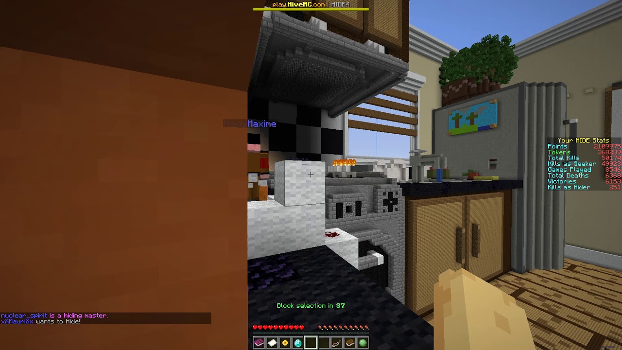 MoidyMaxime [Minecraft - HiveMC | Inappropriate Skin] - YouTube