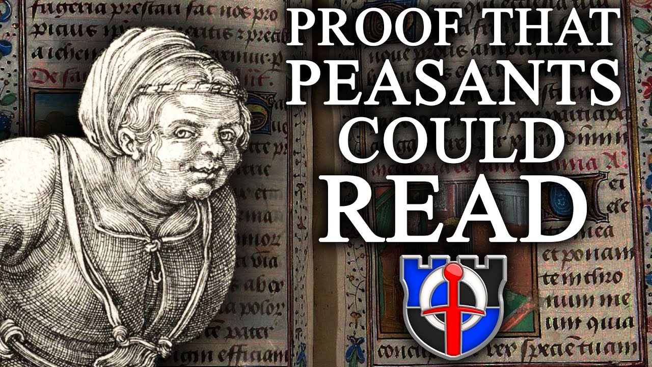 The evidence that medieval PEASANTS could READ! Medieval Misconceptions ...
