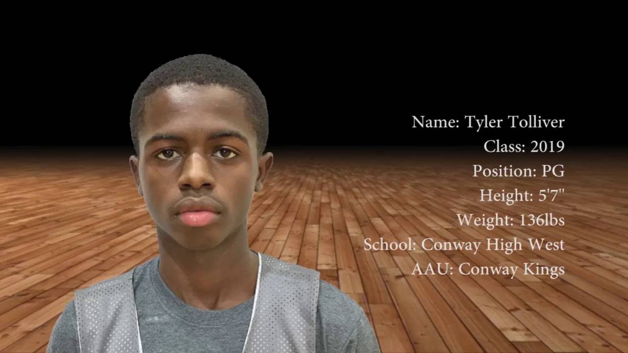 #26 | Tyler Tolliver | 5'7 | PG | 2019 - YouTube