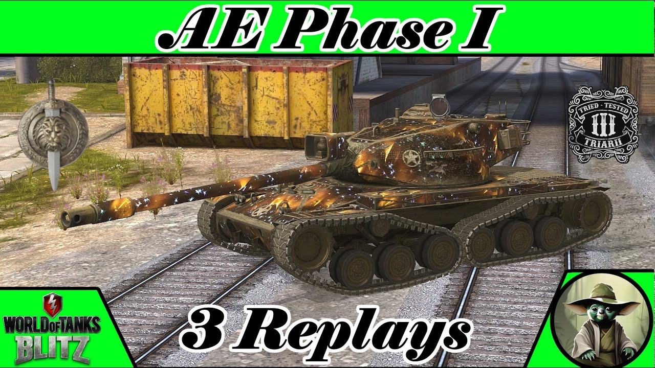 AE Phase 1 -_- ONE RARE TANK -_- World of Tanks Blitz - YouTube