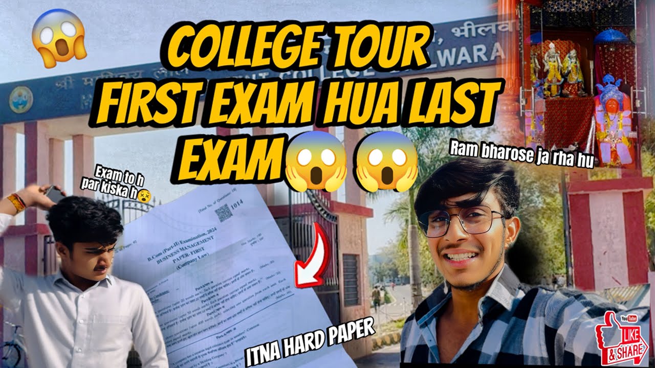 Exam Meh Halt Karab Ho Gai 😨😱|| @DivyanshPanwar777 #youtube #firstvlog ...