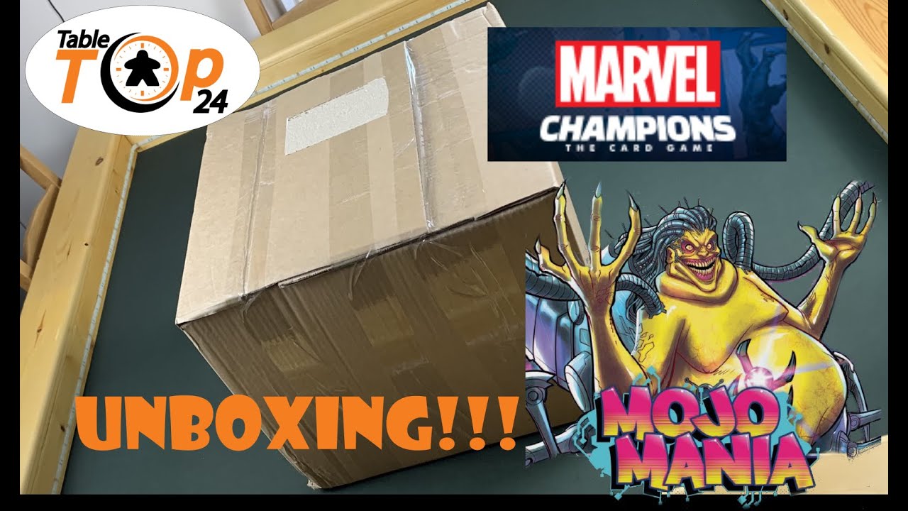 Marvel Champions Mojo Mania Unboxing - YouTube