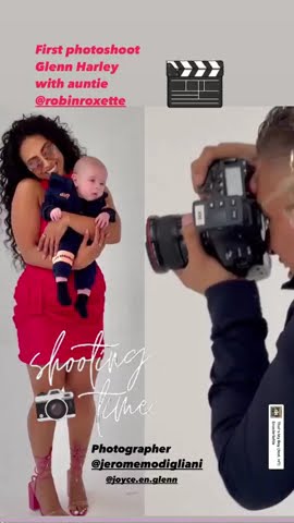 Robin Roxette and nephew baby Glenn Harley ️ - YouTube