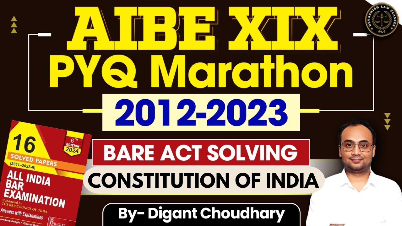 AIBE Previous year question papers I AIBE Exam Preparation 2024 | AIBE ...