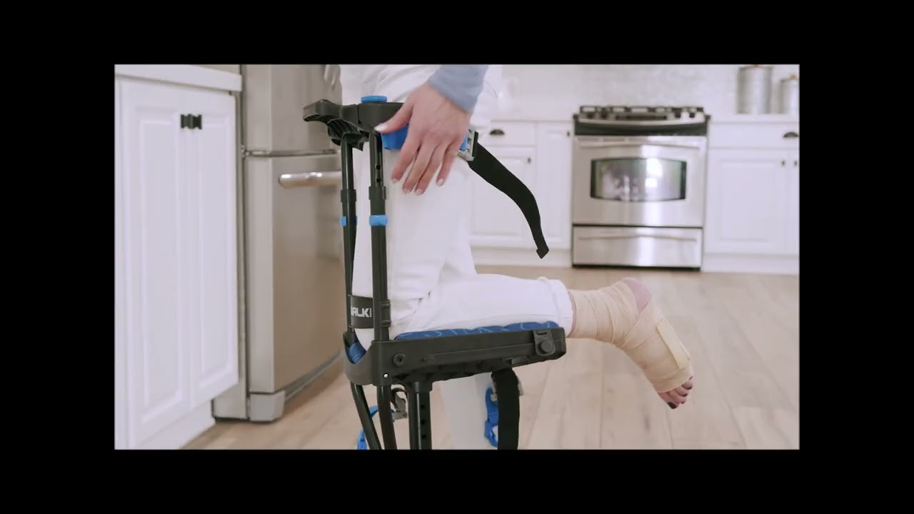 iWALK3.0 Support - How to Use the Straps - YouTube