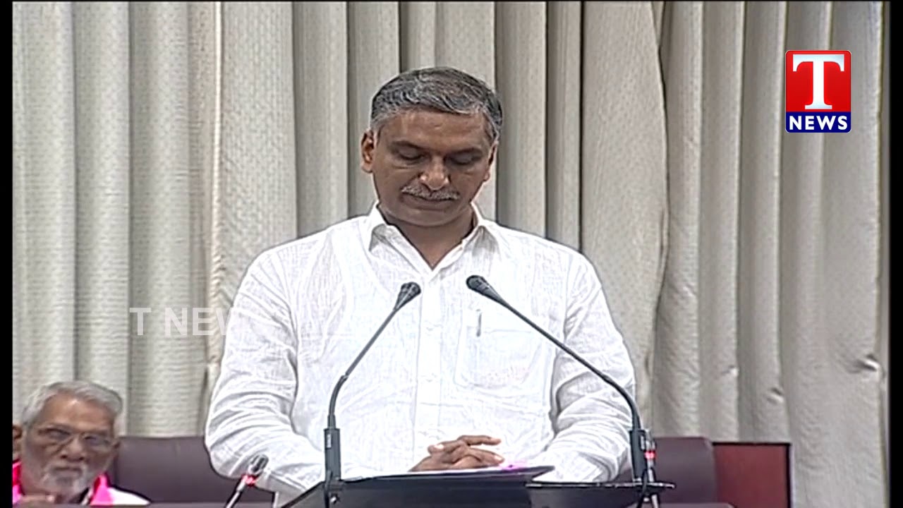 Minister Harish Rao Full Speech | Legislative Council |TNews Telugu ...