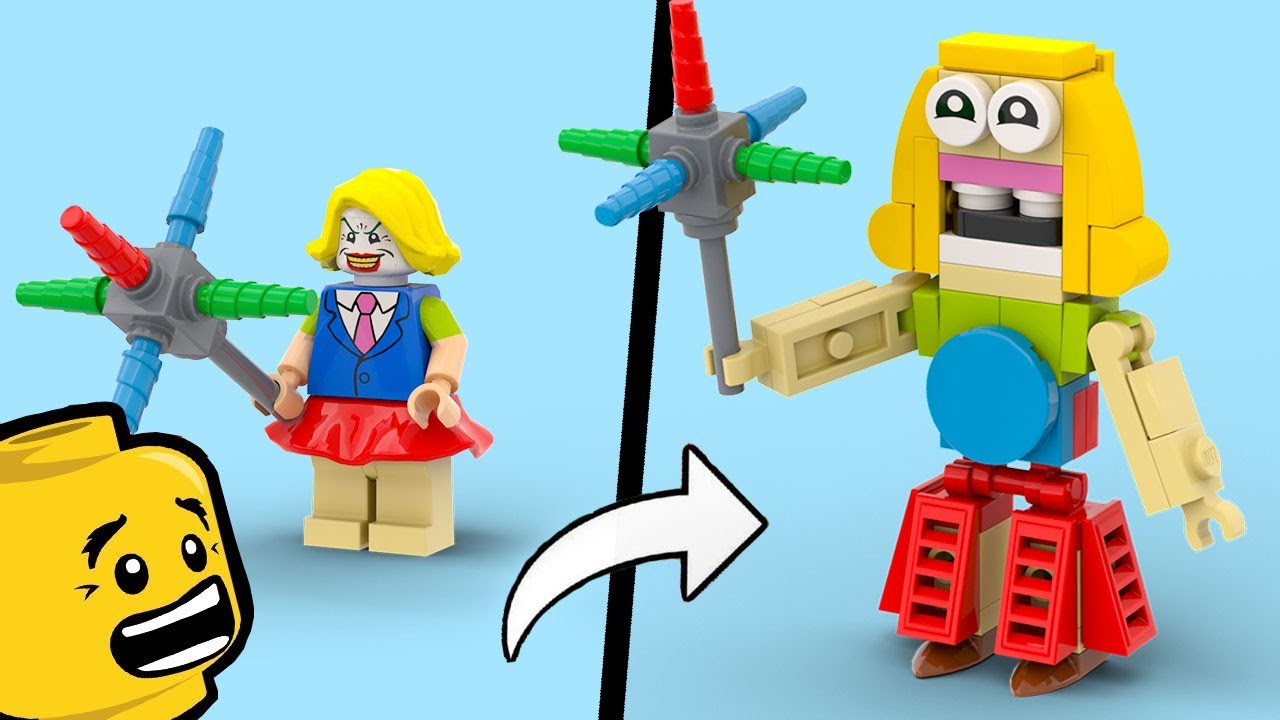 LEGO Poppy Playtime 3 Building Minifigures of NEW Character - Lego Miss ...