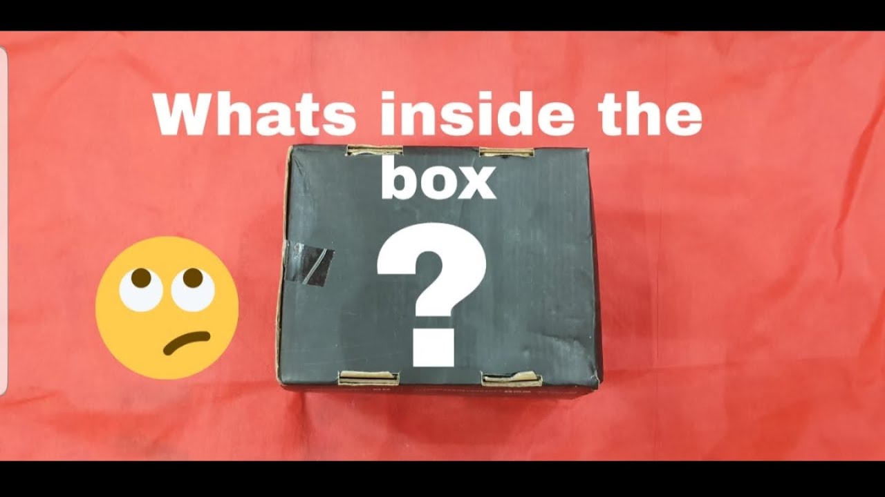Unboxing mystery box (Whats inside the box?) - YouTube