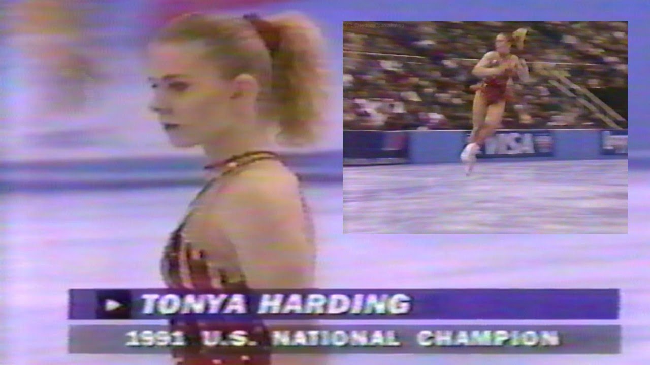 ⛸ Tonya Harding, 1st | 1994 U.S. Figure Skating Technical Program 'Much ...