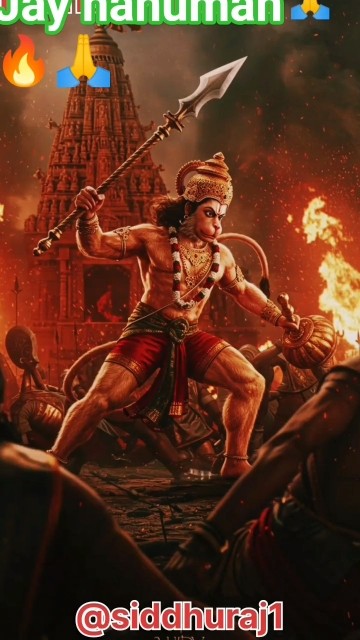 power of lord hanuman ji 🙏 jay hanuman status 2025🔥#hanumanji #shorts # ...