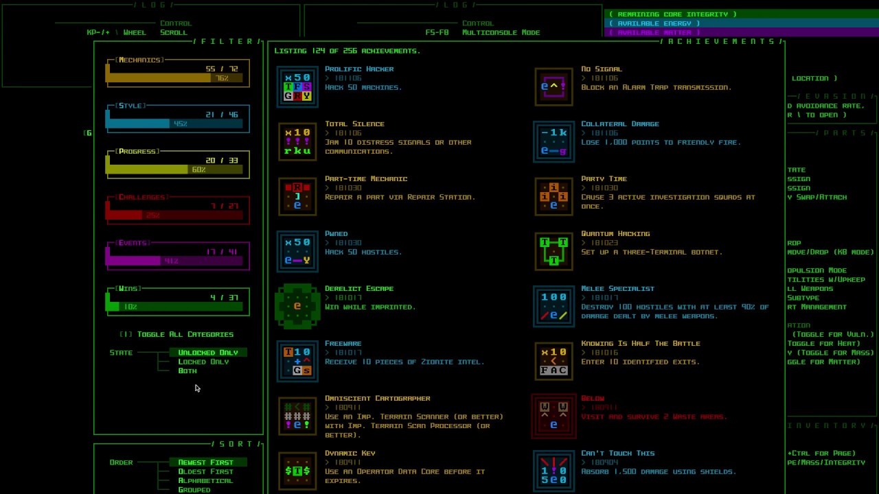 [Stream] Cogmind Quick Play: Fooling around w/7-weapon combat build ...