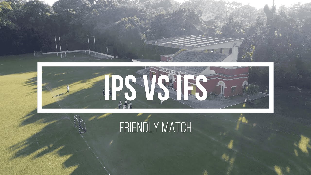 IPS VS IFS MATCH @IGNFA || Friendly match between the 2020 batches ...