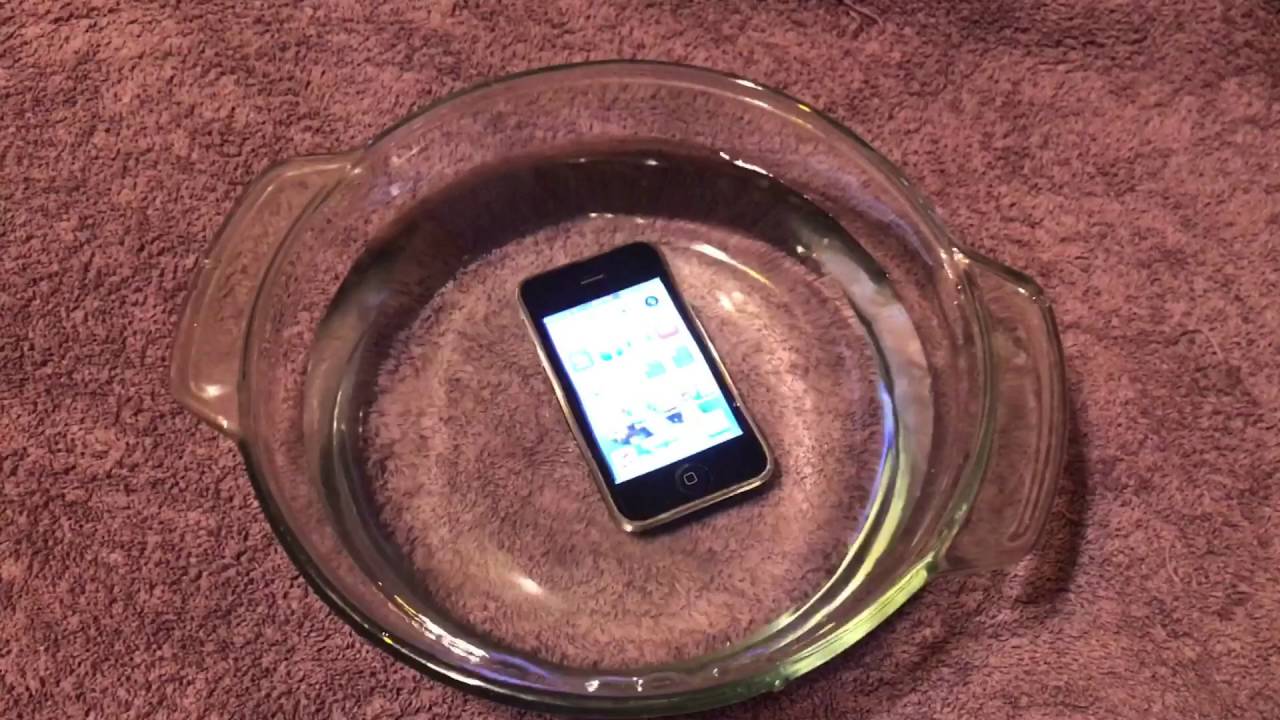 Iphone 3GS Water Test - YouTube