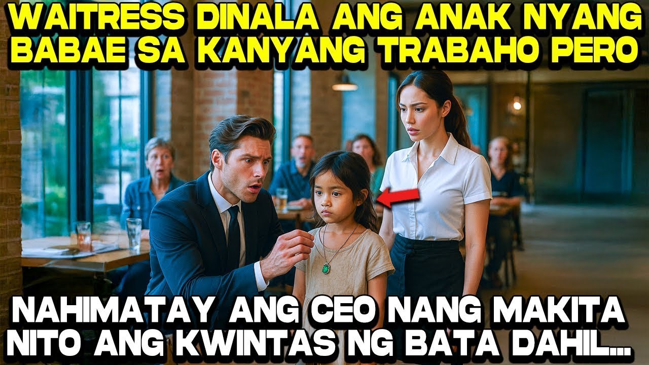 Waitress Dinala Ang anak nyang Babae sa Kanyang Trabaho, Pero... - YouTube