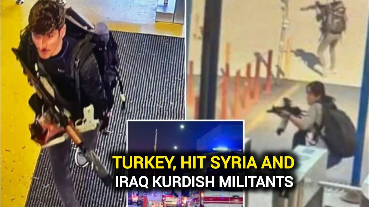 Turkey strikes Kurdish militant targets in Iraq and Syria - YouTube